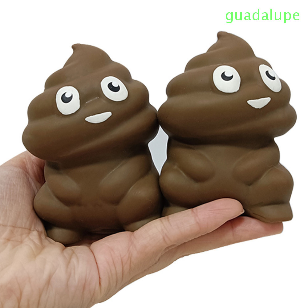 Guadalupe Poop ของเล่นบีบเหนียว, TPR Soft Sticky Ball Poop ของเล่นตลก ...