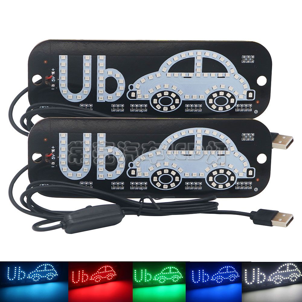 ไฟหลังคารถยนต์ UB Plus TAXI UB TAXI พร้อมปลั๊ก USB พร้อมสวิตช์ไฟ led ...