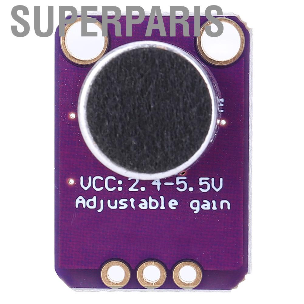 Superparis Electret Microphone Amplifier Module Gain MAX4466 GY-4466 ...