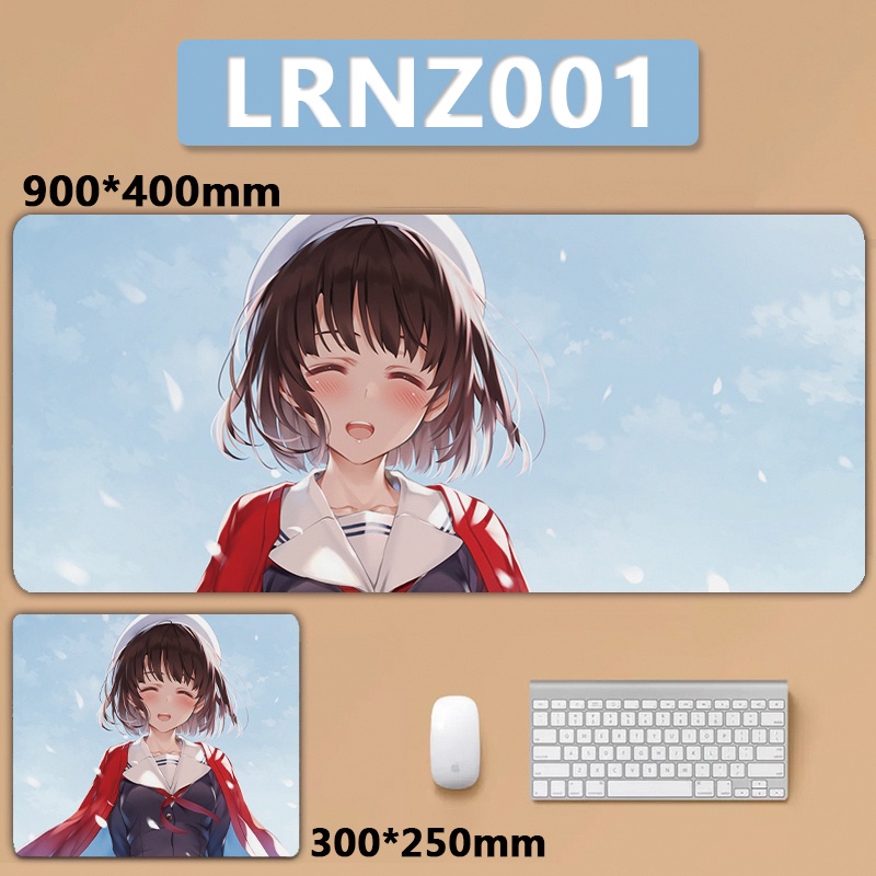 แผ่นรองเมาส์ Saekano How to Raise a Boring Girlfriend Saenai Heroine no Sodatekata Megumi Kato ...