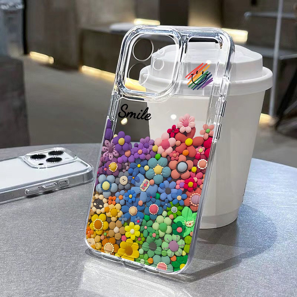 Rainbow กรณีที่ชัดเจน for Samsung S24 Ultra S23 S22 A56 A36 A26 A55 A54 ...