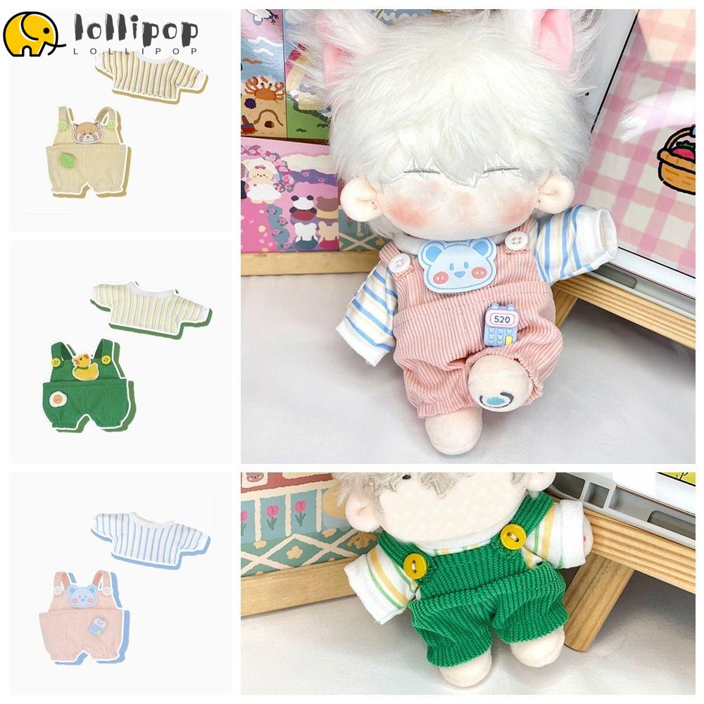 Lollipo1 สายคล้องกางเกง ของเล่นเด็ก เสื้อกันหนาว 20 ซม. การ์ตูน หลากสี DIY กางเกงแขวน ผ้าฝ้าย ...