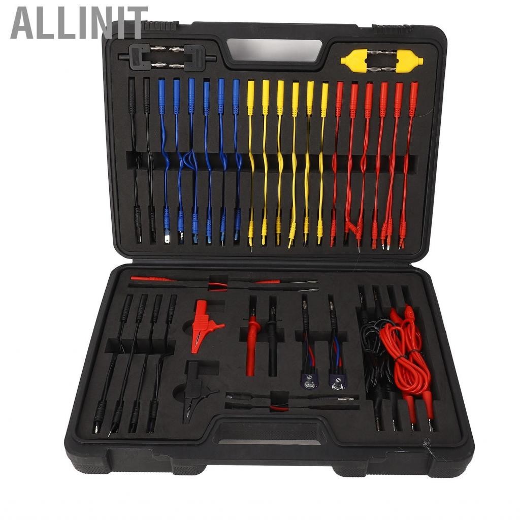 Allinit Multimeter Test Leads Kit 90 Piece Cable Kits Banana Plug ...