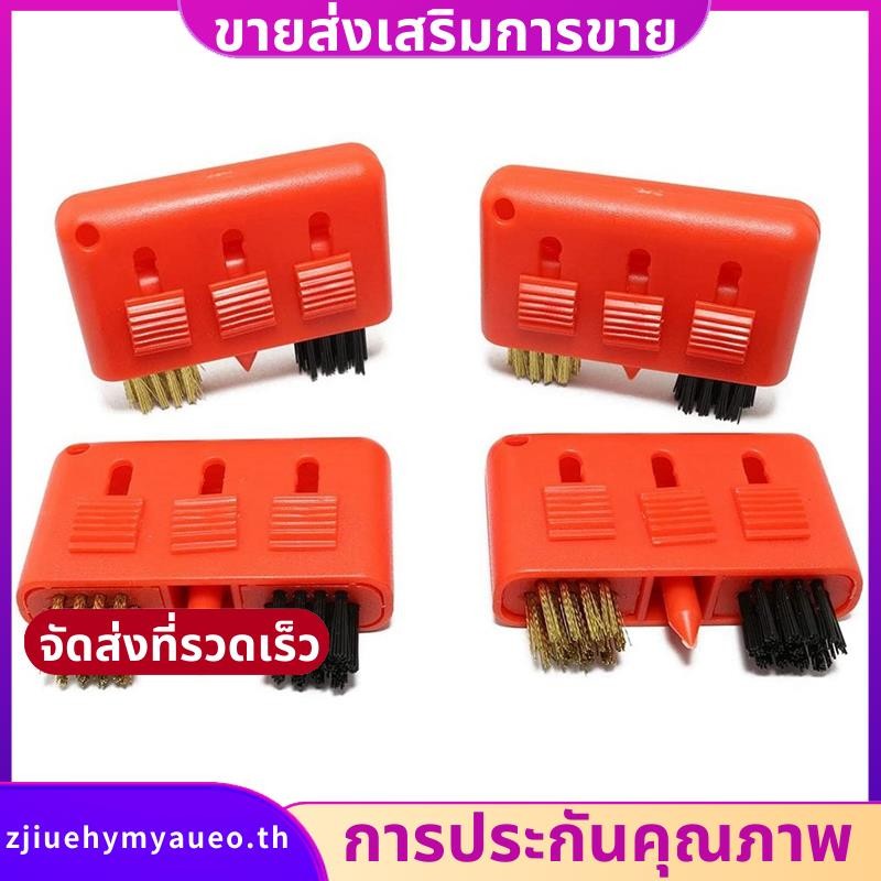 4 ชิ้น 3 หลุมกอล์ฟคลับแปรง Retraction Design แปรงกอล์ฟ 3-In-1 ...