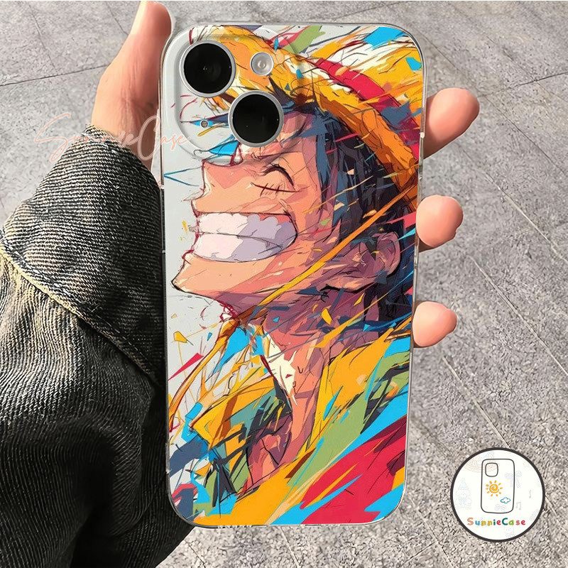 แวววาว ภาพสี Luffy หล่อ สำหรับ Infinix Smart 5 7 8 6 Plus Pro 30 20 8HD ...
