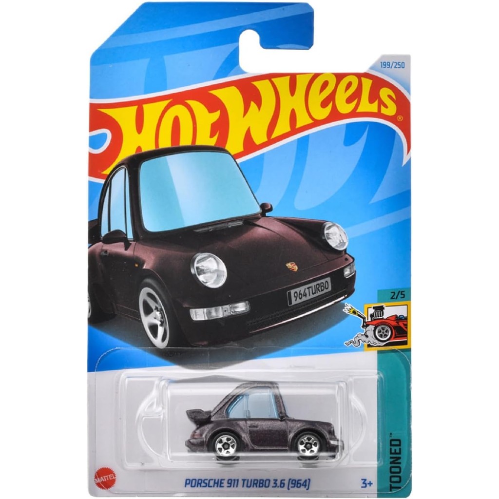 Hot Wheels No.199 Tooned Porsche 911 Turbo 3.6 [964] | Shopee Thailand