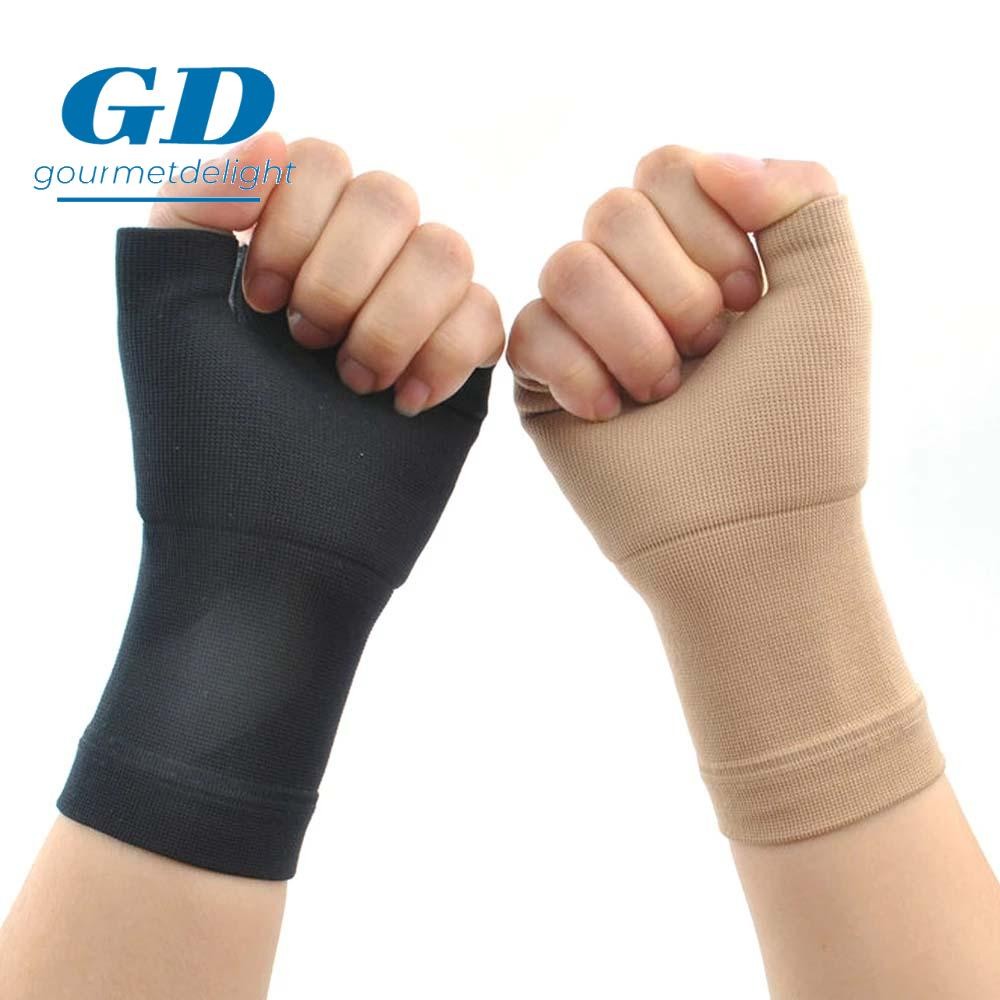 Gourmetdelight ถุงมือโรคข้ออักเสบ Tenosynovitis Breathable Elastic Brace สายคล้องข้อมือ Wraps ...