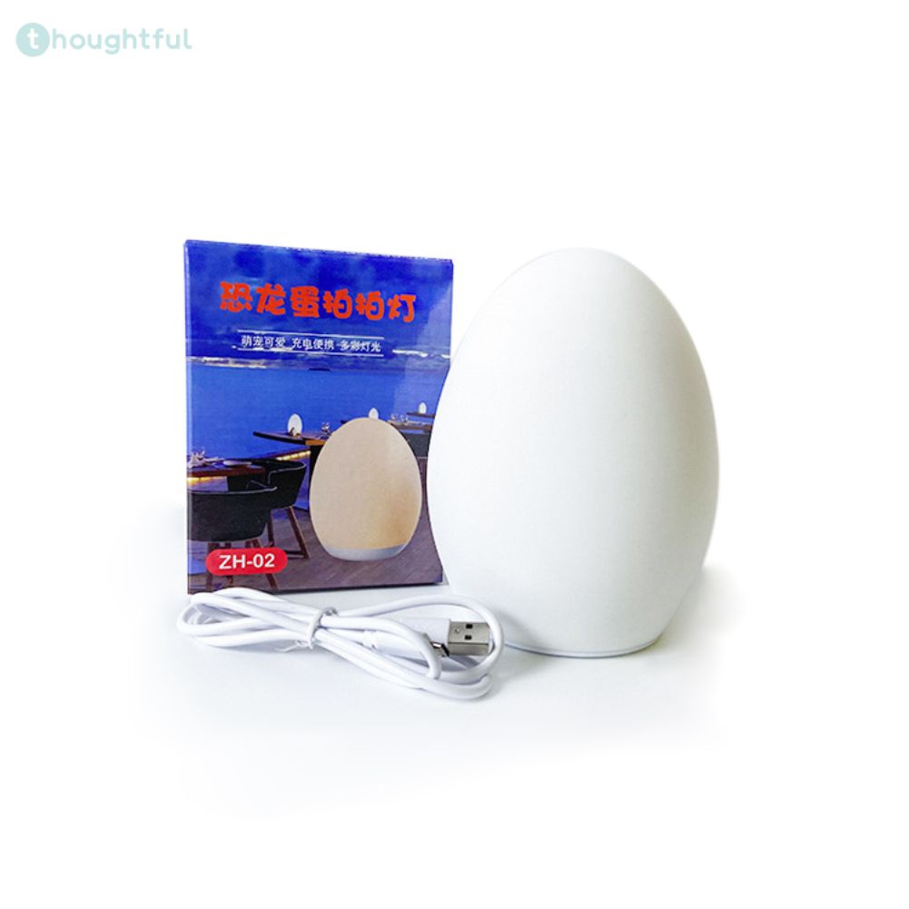 LED Egg Shape Night Light RGB Pat Light สำหรับทารกและ Sleeping Eye ...