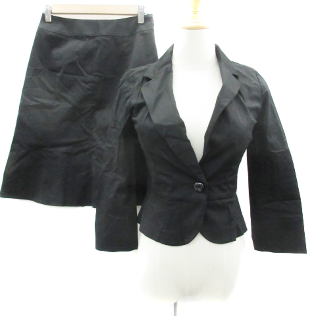 FD Suit Setup Top and Bottom Tailored Jacket Middle Flare Skirt Direct ...