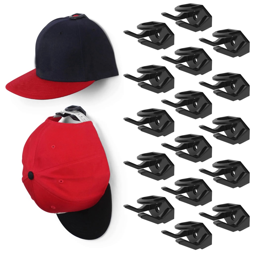5/8pcs Adhesive Hat Racks for Wall-Minimalist Baseball Caps Hooks ...