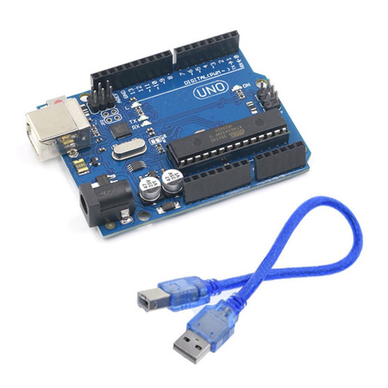 สาย USB UNO R3 ATMEEGA16U2+MEGA28P ชิปสําหรับ Arduino UNO R3 บอร์ดพัฒนา ...