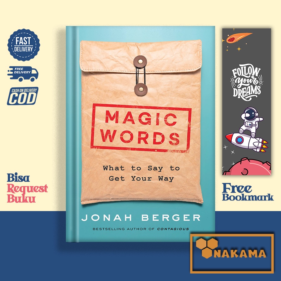Magic Words โดย Jonah Berger (เวอร์ชันภาษาอังกฤษ) | Shopee Thailand