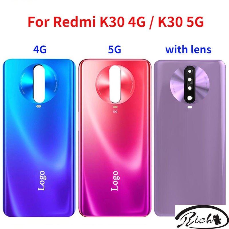 ใหม่ เคสแบตเตอรี่ด้านหลัง พร้อมเลนส์กล้อง แบบเปลี่ยน สําหรับ Xiaomi Redmi K30 4G 5G | Shopee ...