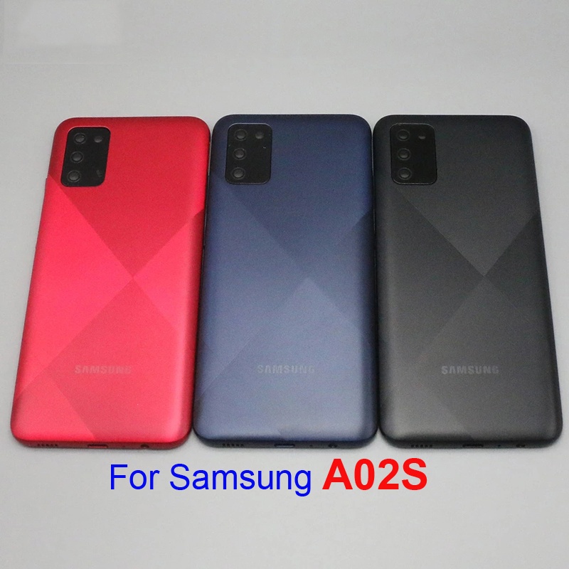 ฝาหลัง Samsung Galaxy A02S A025M A025F DS A025G DS พร้อมเลนส์กล้อง ...