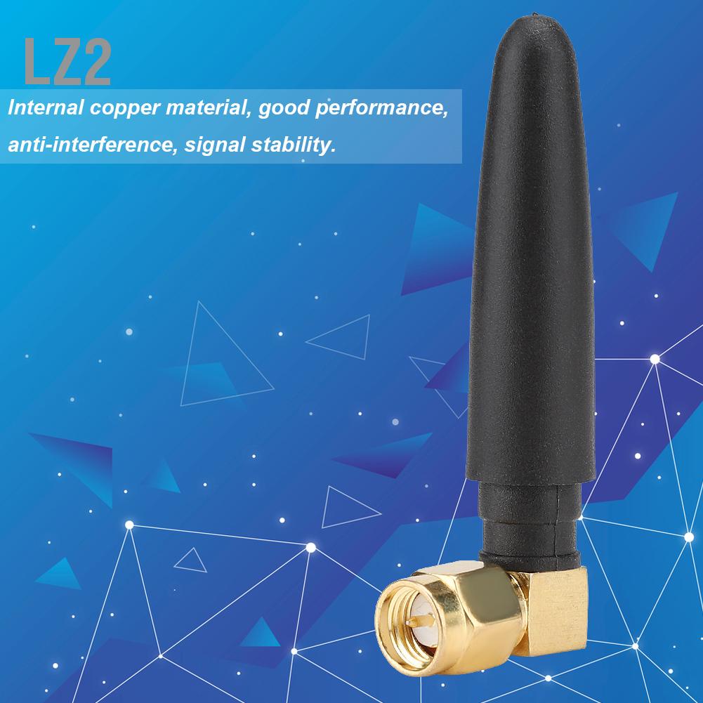 LZ2 3 ชิ้น 5 ซม. 3DBi 2.4/5 GHZ ความถี่คู่เสาอากาศ WIFI ด้ายภายใน ...