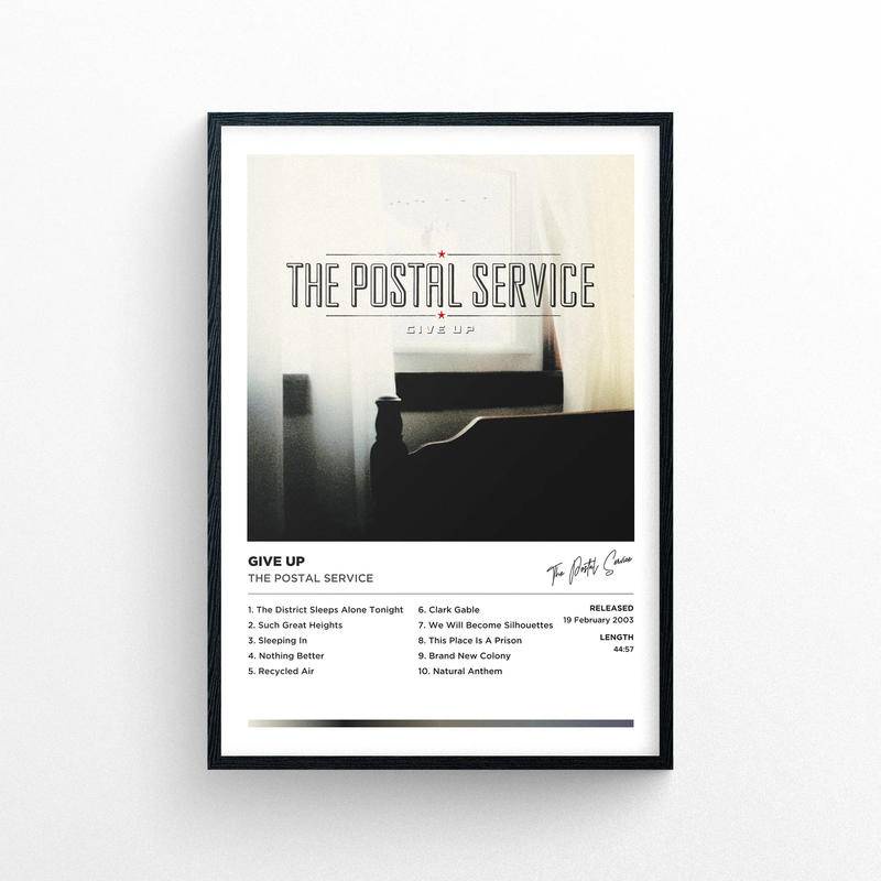The Postal Service - โปสเตอร์พิมพ์ แบบไม่มีกรอบ | สไตล์โพลารอยด์ ...