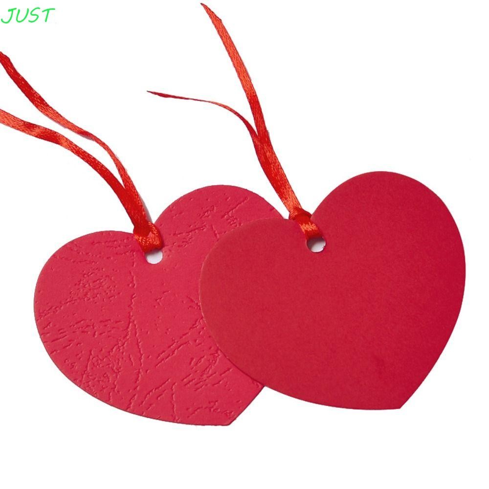 Just 50 ชิ้นการ์ดข้อความ, สีทึบ Hang Wishing Card, งานฝีมือวันหยุด ...