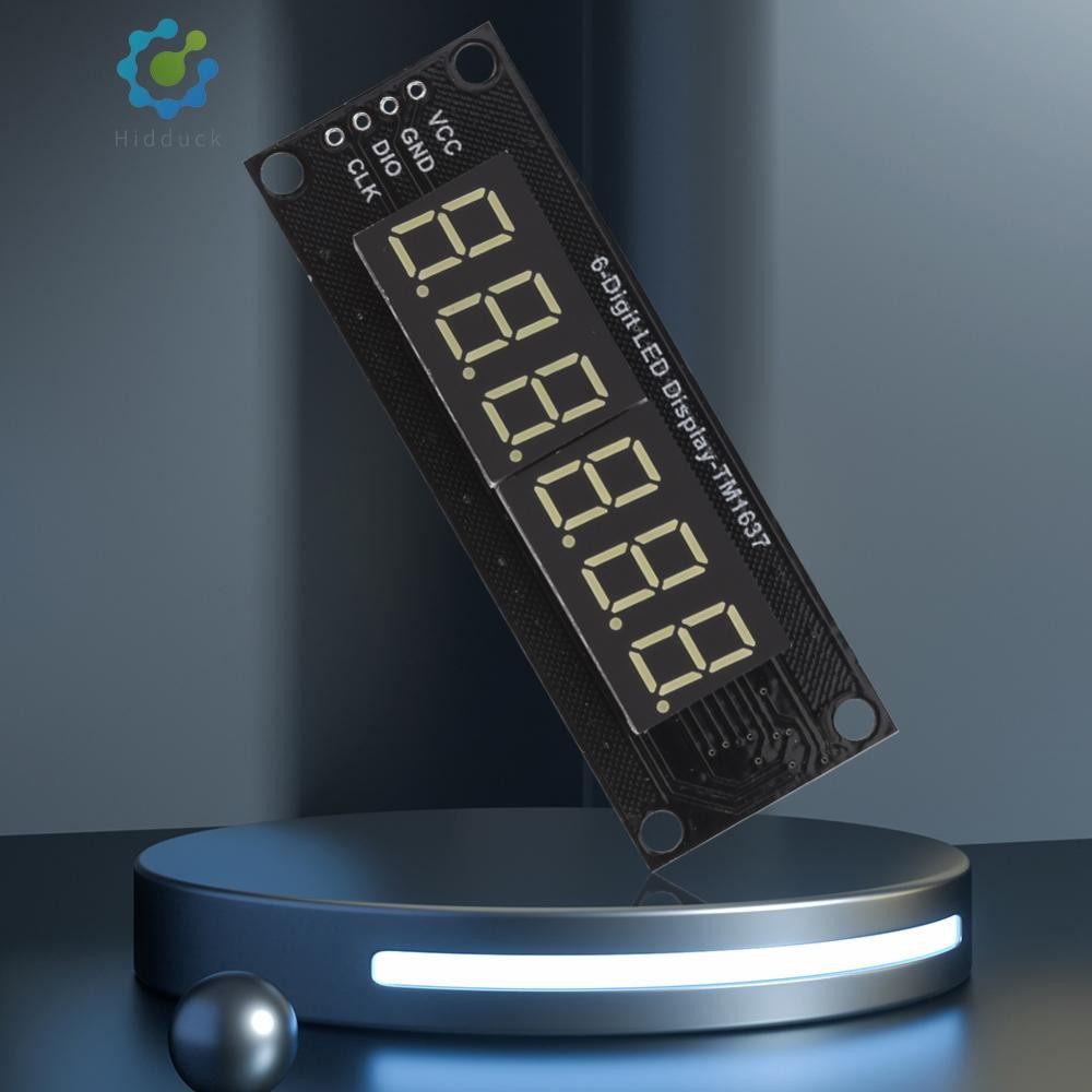 0.36in LED Display Module TM1637 Digital LED Module 6-Digit 7-Segment ...