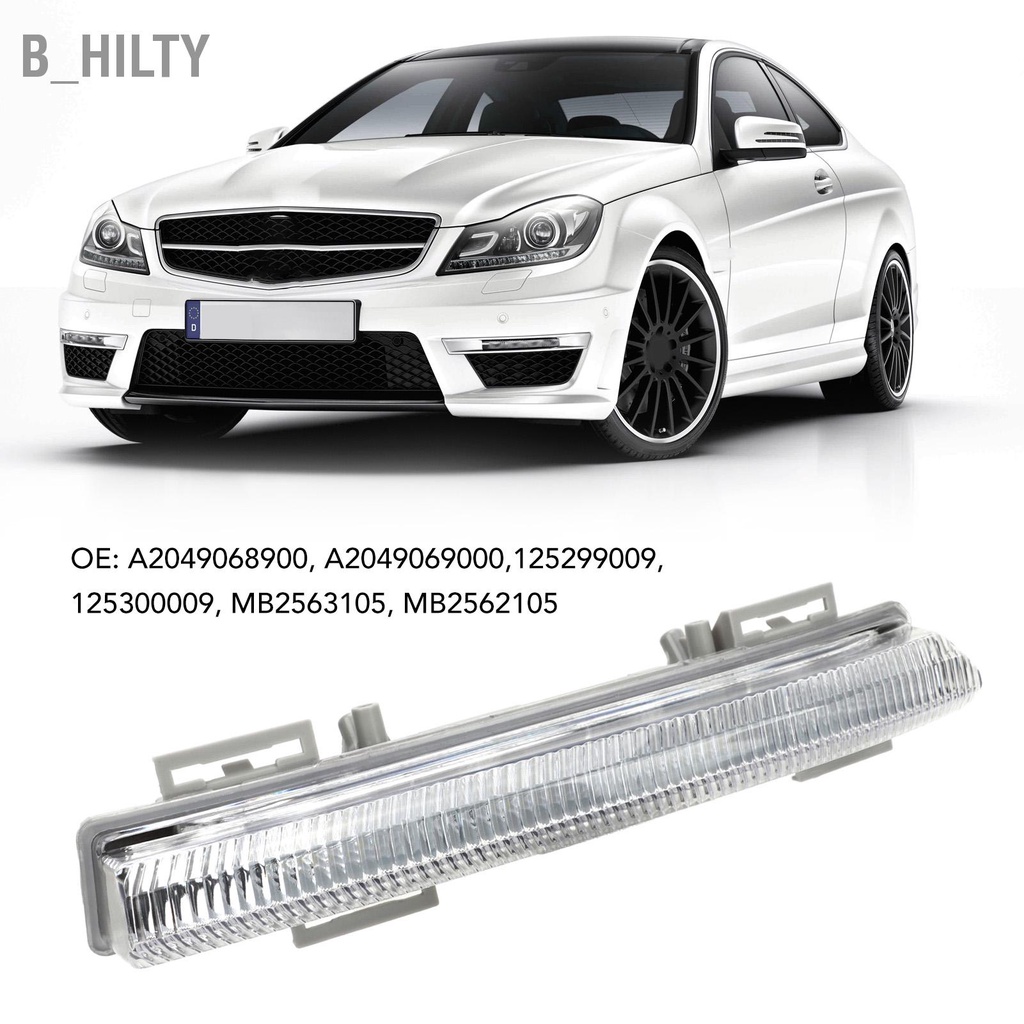 B_HILTY ไฟ LED หมอกกลางวันไฟวิ่ง A2049068900 สำหรับ Benz C-Class W204 E ...