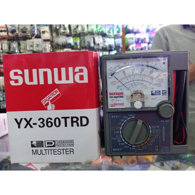 เครื่องมือช่าง YX-360TRD SUNWA มัลติมิเตอร์ มิเตอร์วัดไฟแบบเข็ม 360trd | Shopee Thailand