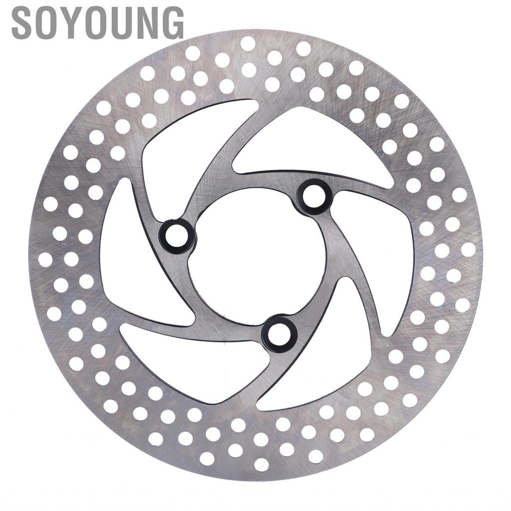 Soyoung Motorcycle Brake Discs 220mm/8.7in Stainless Steel Universal ...