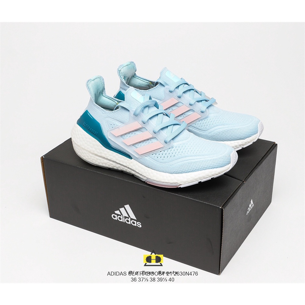 AD Ultra Boost 21 Consortium AD วิ่งตาข่ายระบายอากาศใหม่ข้าวโพดคั่ว 004 ...