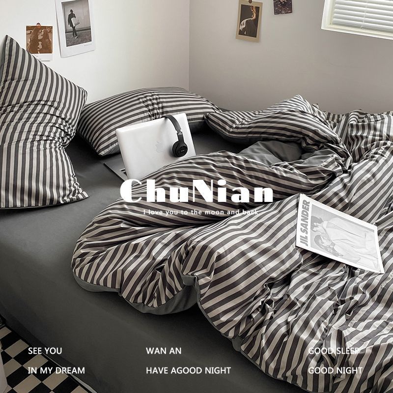 [Ten Beans] ชุดผ้าปูที่นอน ผ้ากํามะหยี่ขนนิ่ม หนา 3.5 ฟุต 5 ฟุต 6 ฟุต ...