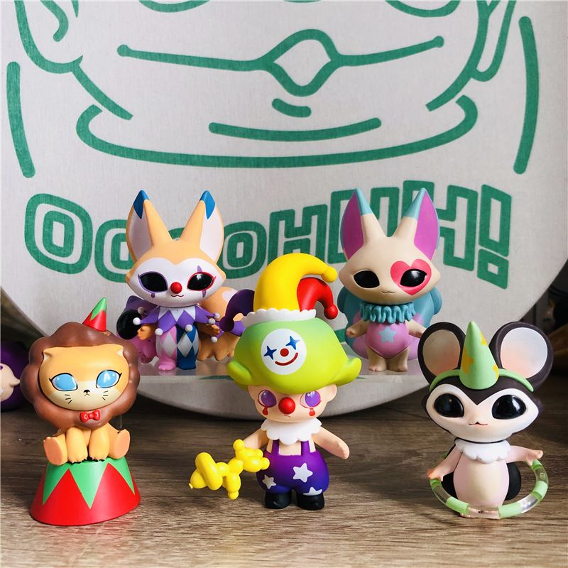 ของแท้ popmart Bubble Mart Midnight Circus Dimoo Balloon Juggling Clown ...