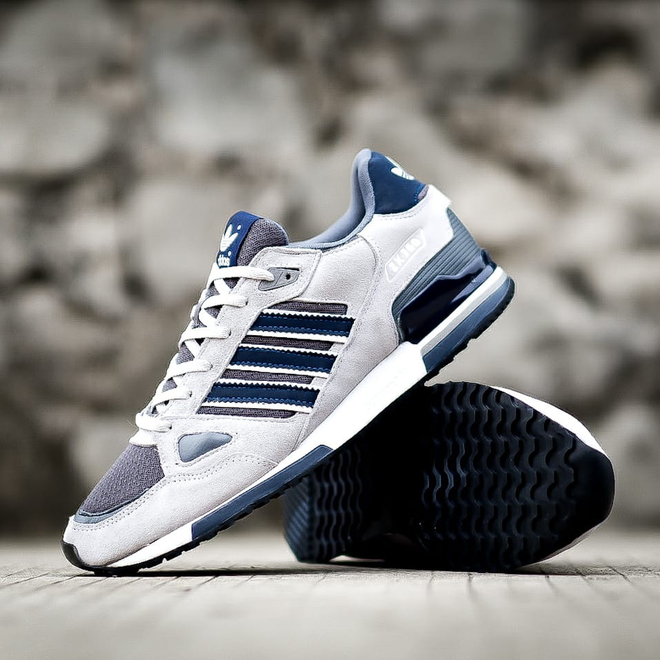 Adidas ZX 750 Gray NAVY ORIGINAL MATERIAL | Adidas Original Shoes For ...