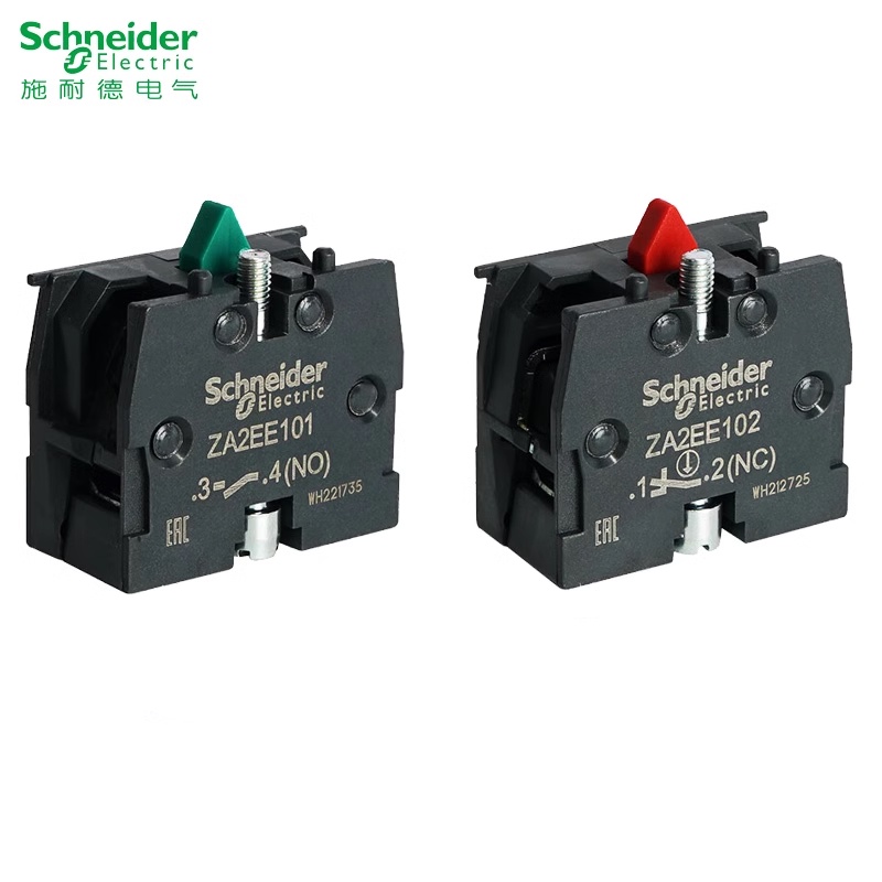 Schneider Electric XA2 PUSH ปุ่มสวิทช์ติดต่อ ZA2EE101 ปกติเปิด ZA2EE102 ...