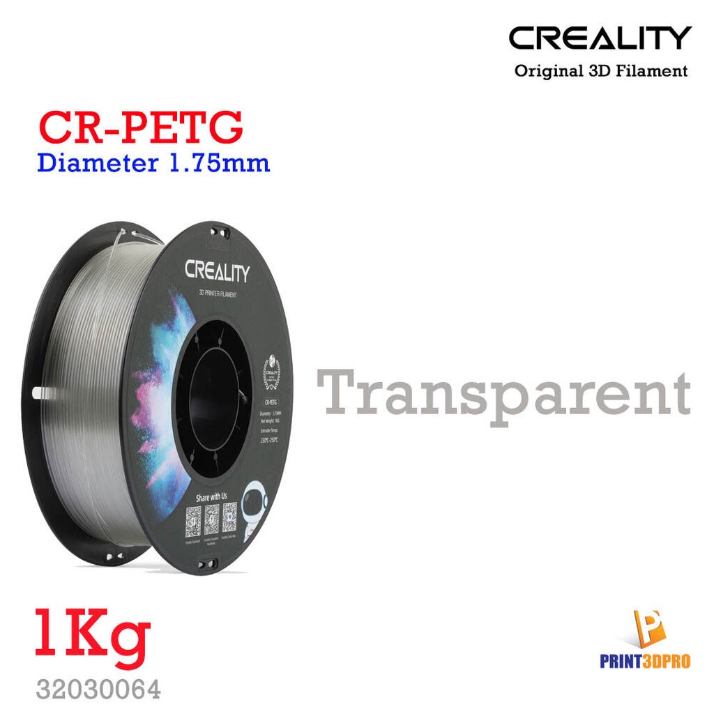 Creality Filament CR-PETG 1.75mm 1kg Eco-friendly odorless and non-toxic วัสดุการพิมพ์ 3D ...