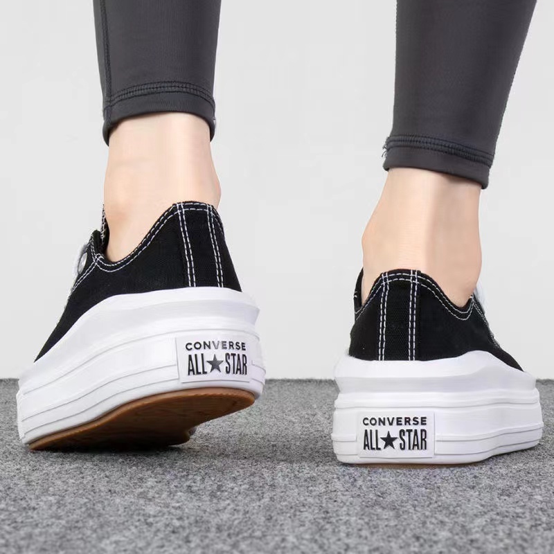Converse Chuck Taylor All Star Move OX (2สี) ผ้าใบผู้หญิง รองเท้า ...