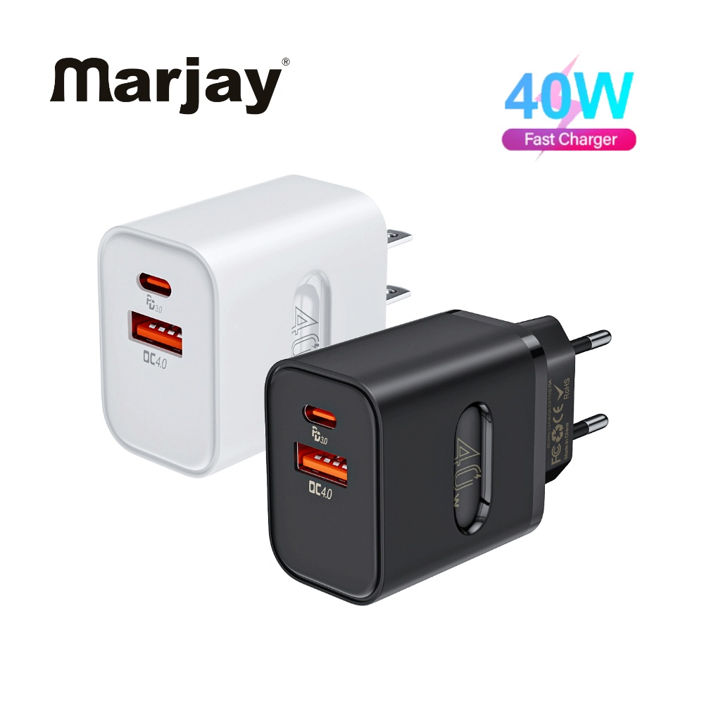 Marjay PD20W ที่ชาร์จโทรศัพท์มือถือ QC3.0 5V3A ชาร์จเร็วมาก | Shopee ...