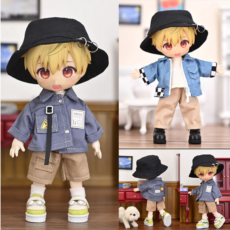 Ob11 ชุดหมวกบักเก็ต ตุ๊กตา Nendoroid GSC YMY obitsu11 1/12 BJD BODY9 DDF ufdoll | Shopee Thailand