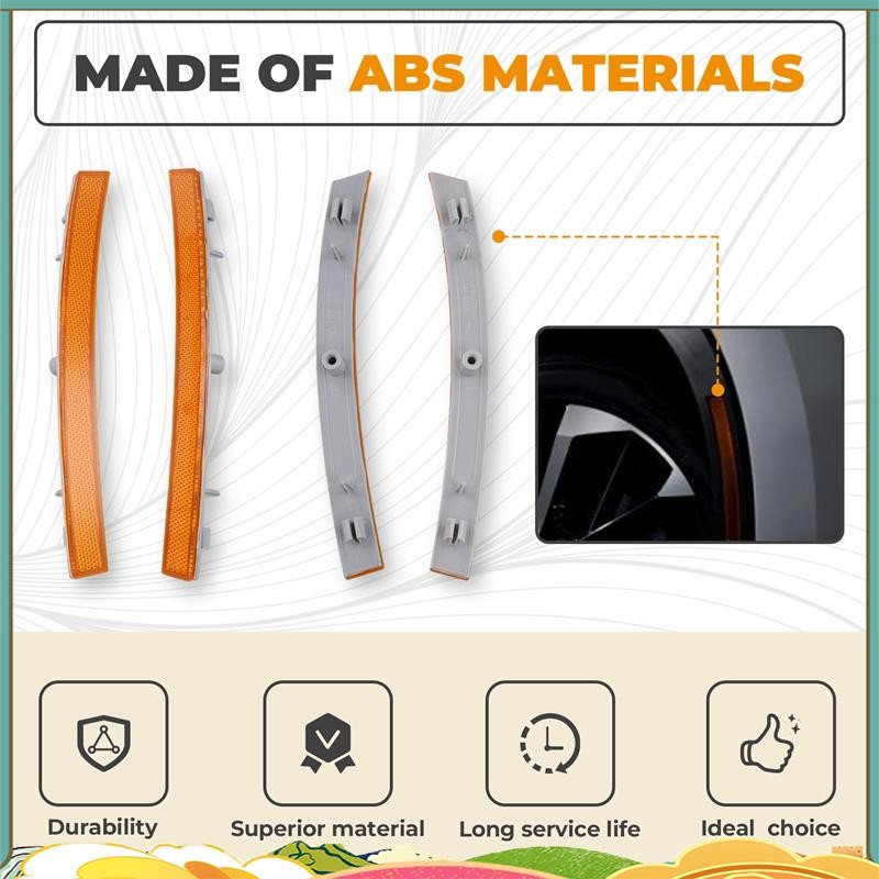 รถด้านข้าง Marker โคมไฟที่อยู่อาศัยด้านข้างความกว้างไฟ Reflectors ...