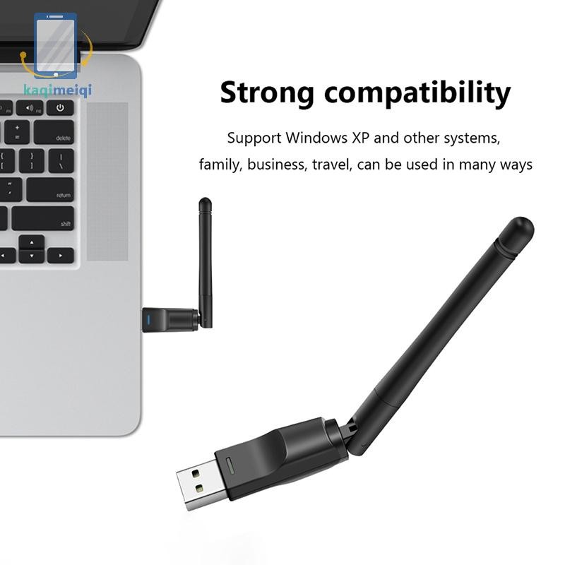 Kam Mt7601 Mini USB WiFi Adapter 150Mbps การ์ดเครือข่ายไร้สาย RTL8188 ...
