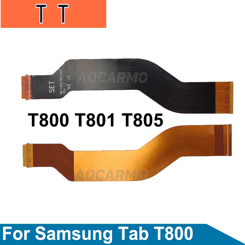 อะไหล่เมนบอร์ดเชื่อมต่อสายเคเบิลอ่อน แบบเปลี่ยน สําหรับ Samsung Galaxy Tab S 10.5 นิ้ว T800 T801 ...
