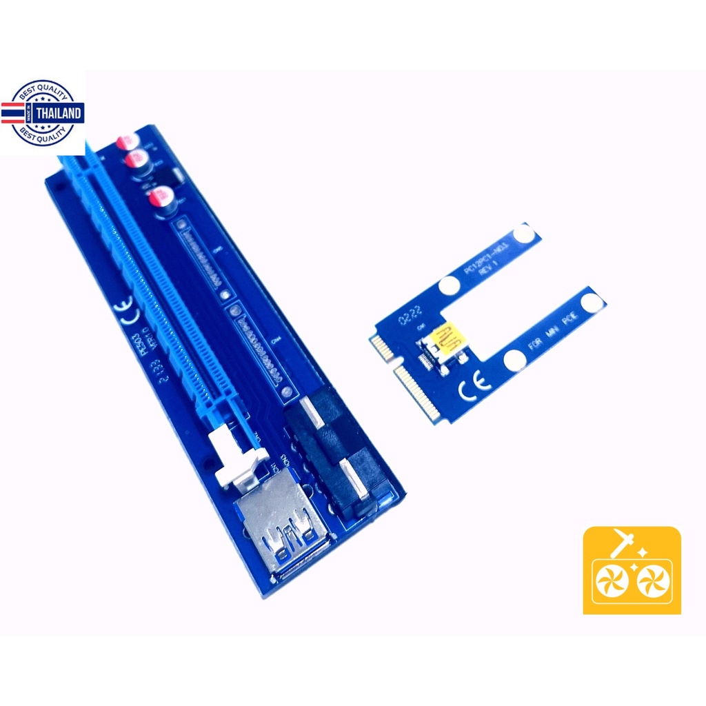 Mini PCIE Riser Card M.2 Key E | Shopee Thailand