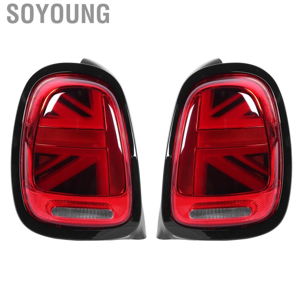 Soyoung VLAND Full JCW Union Jack Tail Lights Red Lens For MINI Cooper ...