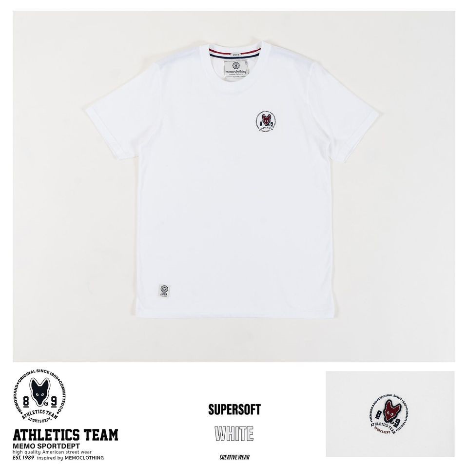 [การเลือกบูติก] เสื้อยืด MEMO รุ่น SPORT DEPT-ATHLETICS TEAM 76-2 ...