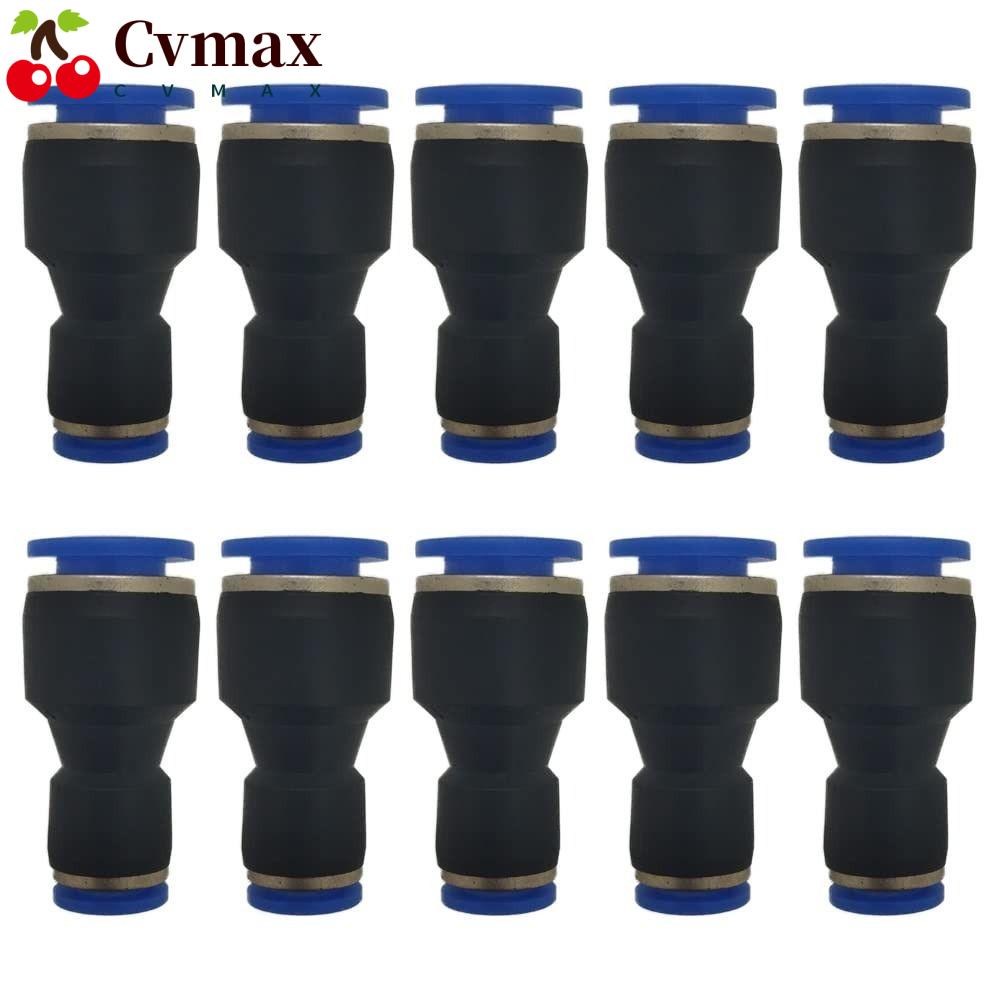 Cvmax ข้อต่อท่อพลาสติก PU PA PE PVC 6-10 มม. สีดํา 10 แพ็ค | Shopee Thailand