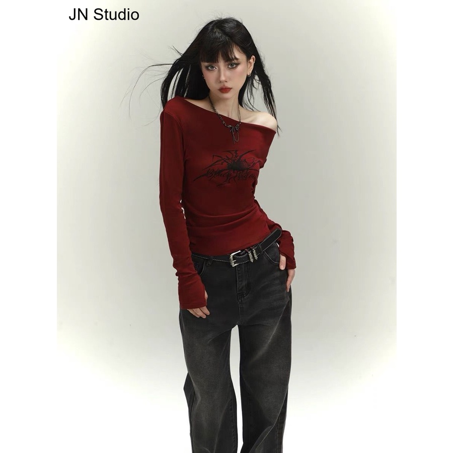 JN Studio เสื้อคลุม เสื้อกันหนาว สบาย สไตล์ ทันสมัย ทันสมัย WMY23A07PU ...