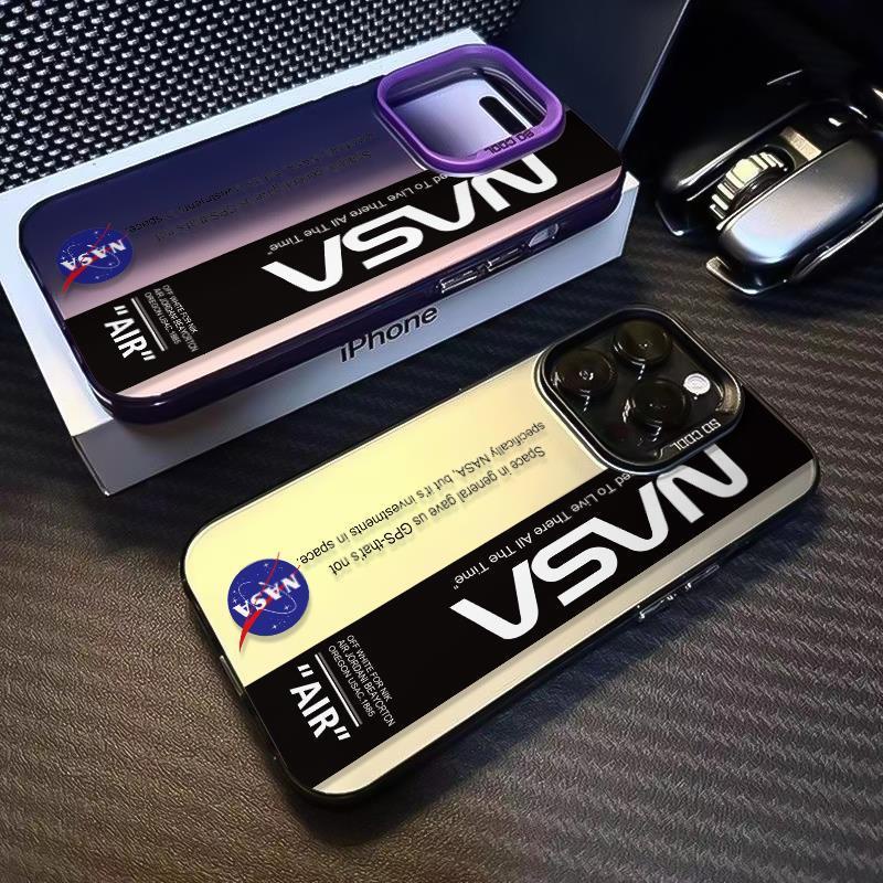 เคสโทรศัพท์มือถือ ลาย Vsvn สีตัดกัน เรียบง่าย สําหรับ Apple Iphone ...