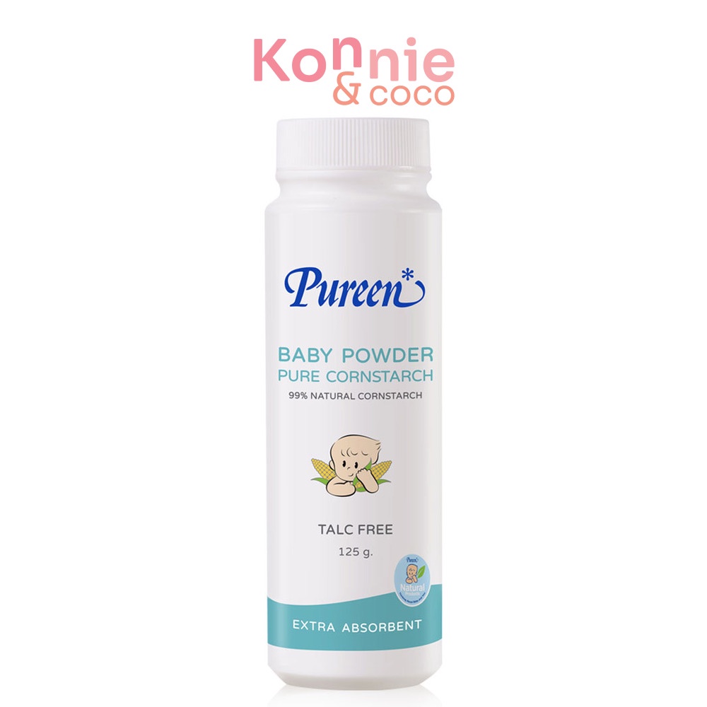 Pureen Cornstarch Powder 125g. | Shopee Thailand
