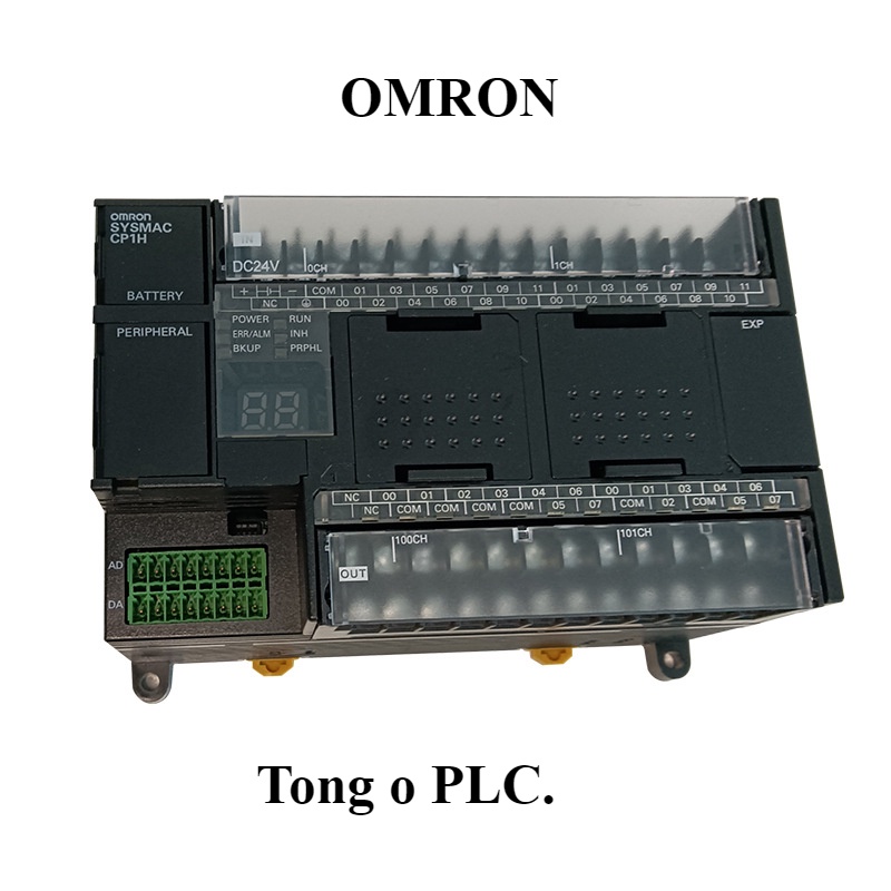 CP1H-XA40DT-D-SC โปรแกรม PLC โมดูลคอนโทรลเลอร์ Omron Omron agent PLC ...