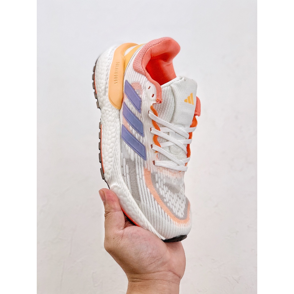 Adidas New Originals Solarboost 5 สวมกันลื่นป้องกันการลื่นไถลแฟชั่นวิน ...