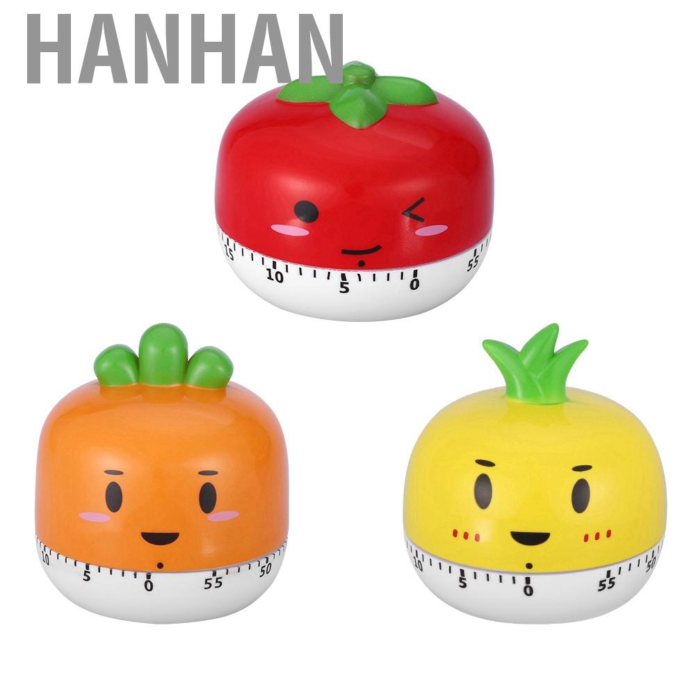 Hanhan Kitchen Timer Tomato Cooking with Alarm Clock Time Reminder ...