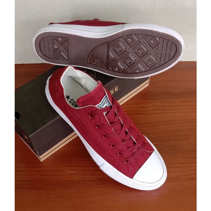 MERAH (free Box converse) converse all star ct chuck taylor maroon all ...