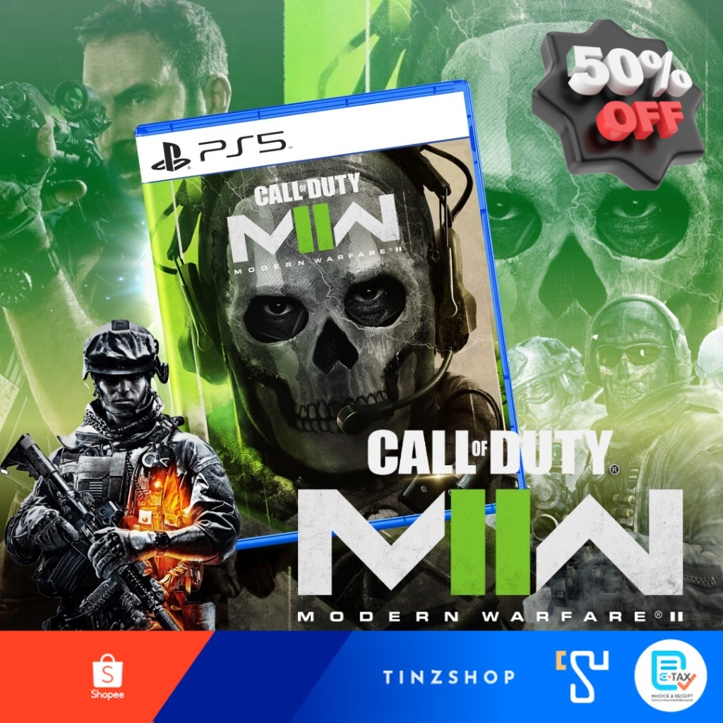 PlayStation PS5 Game Call of Duty Modern Warfare II แผ่นเกม PS5 (ไม่ ...