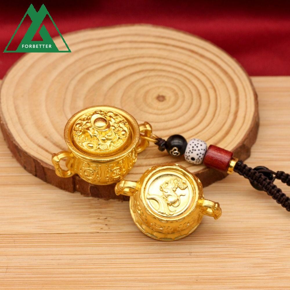 Forbetter Zodiac Cornucopia พวงกุญแจ, ประณีตรูปแบบพิเศษสไตล์จีน Lucky ...
